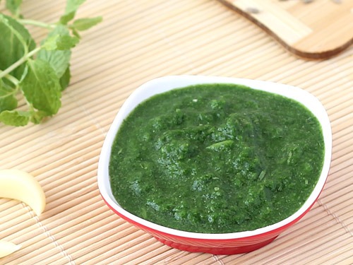 Mint Chutney Recipe - Easy to Make Spicy Indian Mint Leaves Chutney
