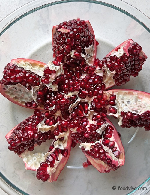 How to Cut Pomegranate - Simple Steps
