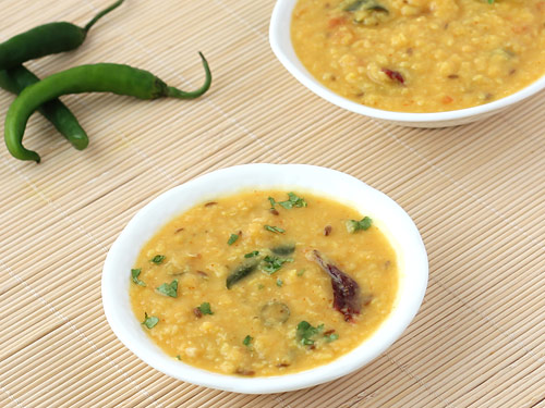 Moong Dal Recipe - Protein Rich Indian Moong ki Dal with Yellow Split ...