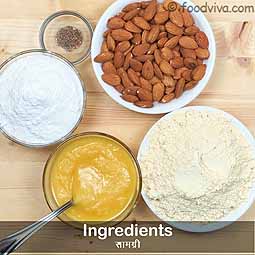 Besan Badam Ladoo with Almond Flour - Healthy Badam Laddu for Kids