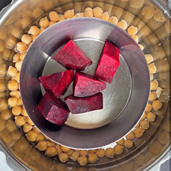 Beetroot Hummus - How to make Beet Hummus from Scratch