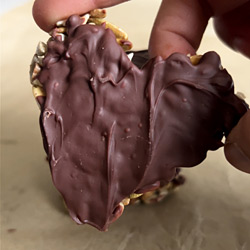 Chocolate Clusters with Mixed Seeds - 4 Ingredients Protein rich Snack