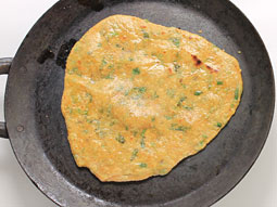 Methi Paratha Recipe With Step By Step Photos - Methi Ke Parathe