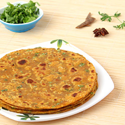 Plain Paratha Recipe - Simple and Easy to Make Indian Parantha - Step ...
