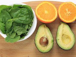 Avocado Smoothie with Almond Milk, Spinach and Orange - Best Smoothie Ever