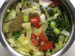 Vegetable Stock Recipe - How to Make Vegetable Stock at Home